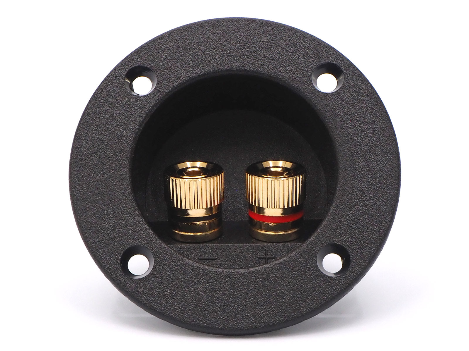 Cinergy Audio 3" Gold Round Speaker Terminal Cup 5-Way